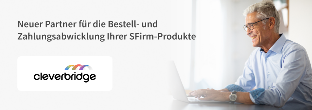 Cleverbridge: Finanzen professionell managen: SFirm